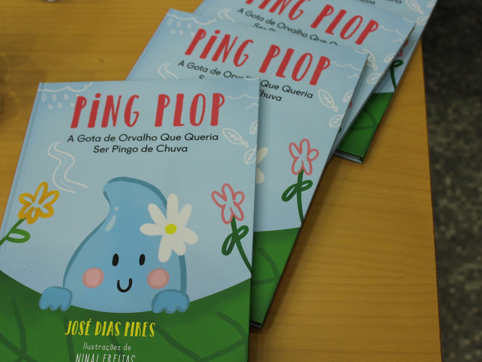 José Dias Pires publica “Ping Plop: A gota de orvalho que queria ser ...