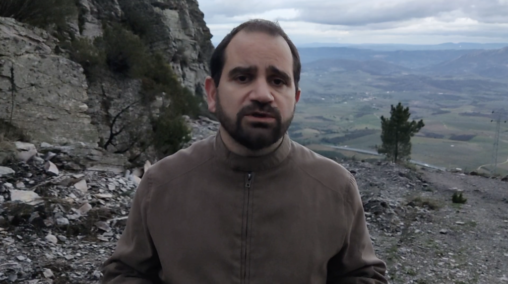 José Gusmão visitou a Serra de Santa Comba (Passos) - Interior do Avesso